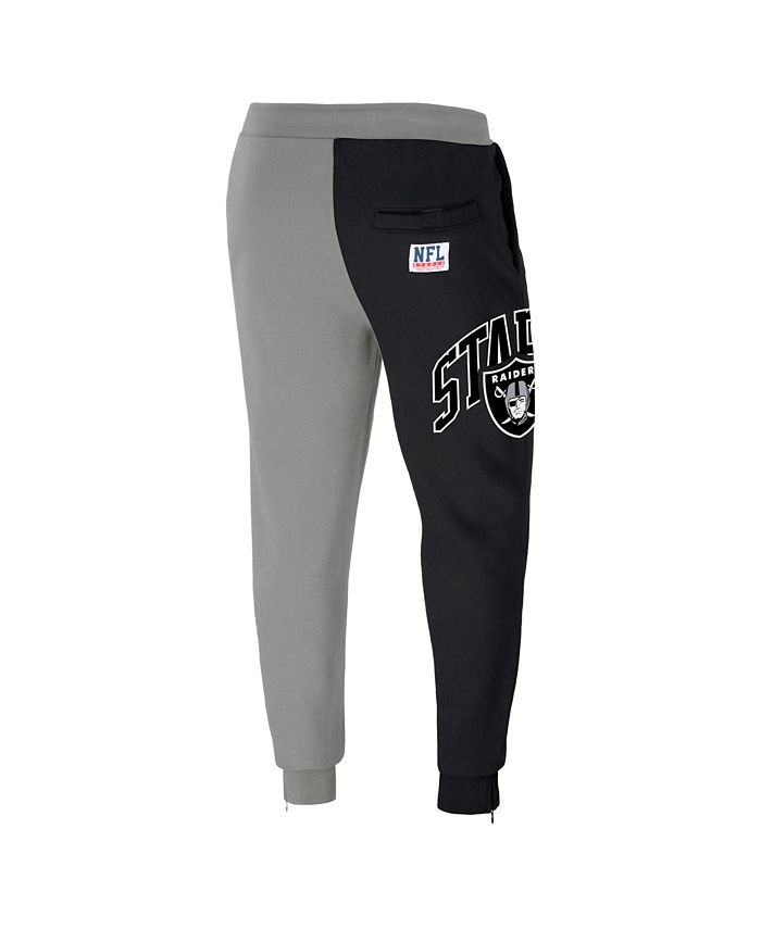 NFL Properties Men's NFL X Staple Gray, Black Las Vegas Raiders Split ...