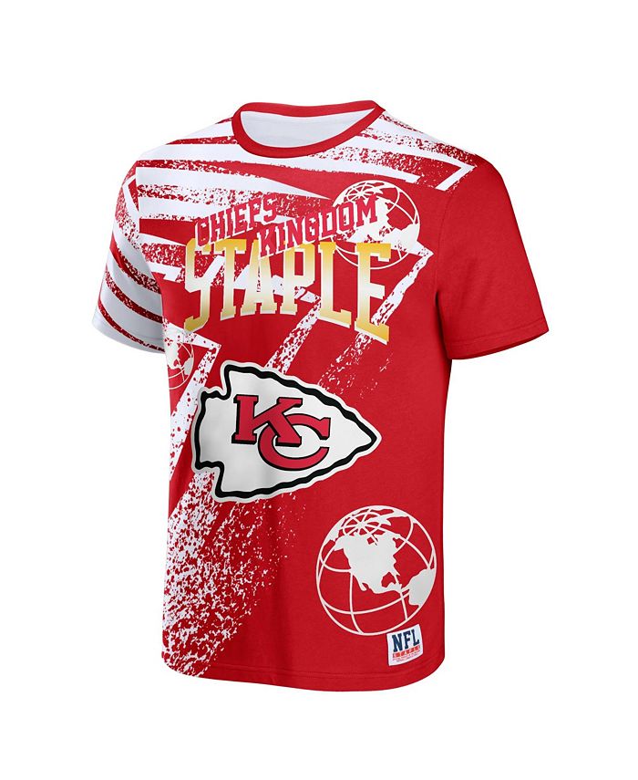 NFL Properties Men's NFL X Staple Red Kansas City Chiefs Team Slogan ...