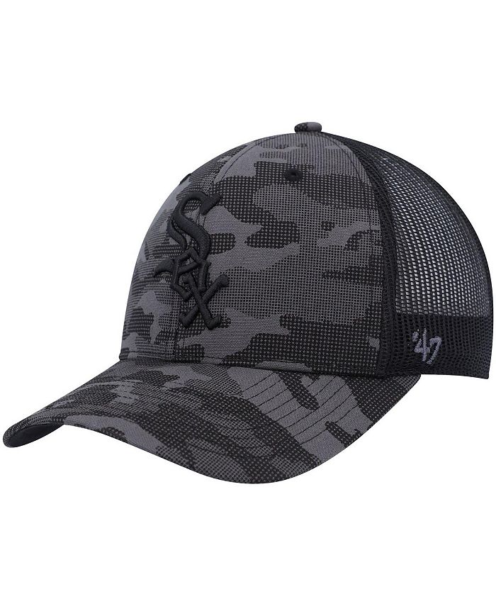 '47 Brand Men's '47 Camo, Charcoal Chicago White Sox Tonal Trucker ...