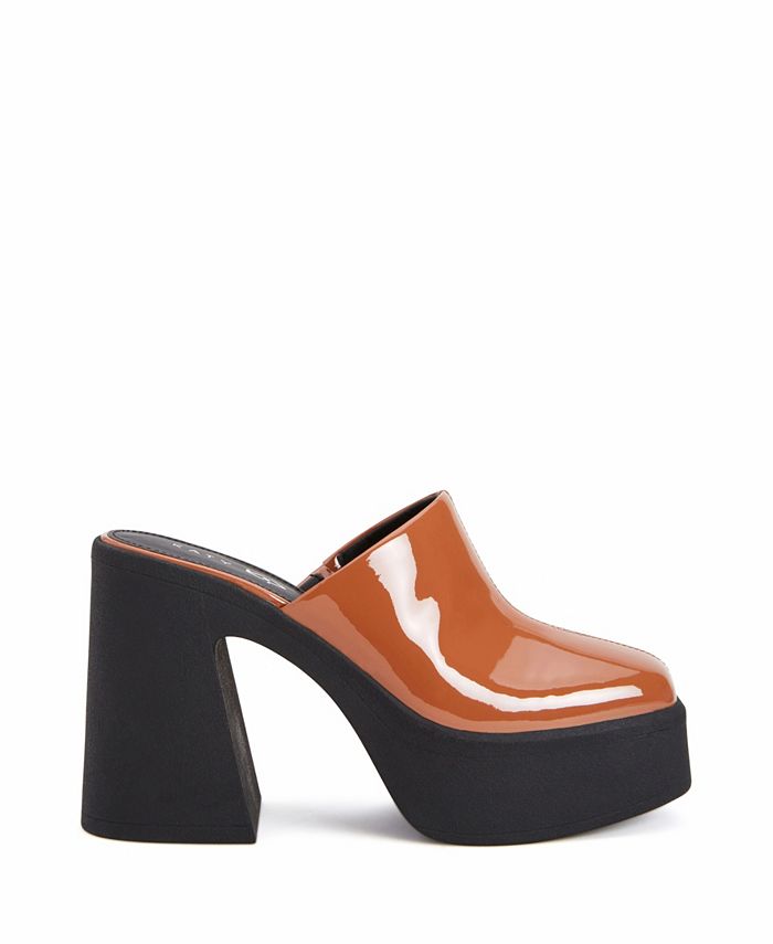Katy Perry Women's The Heightten Square Toe Platform Clogs - Macy's