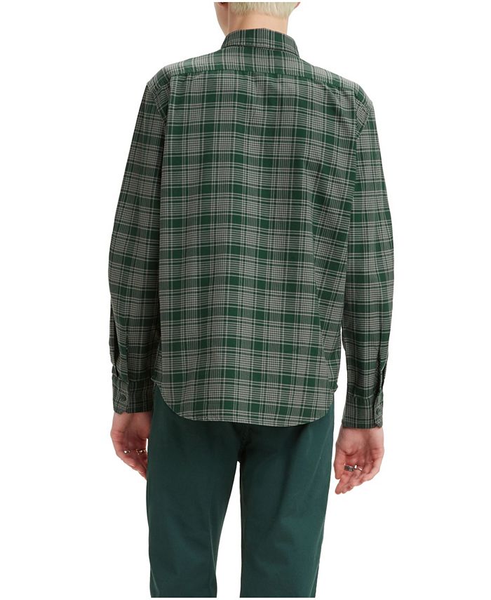 Levi's Men's Classic 1 Pocket Regular-Fit Long Sleeve Shirt - Macy's