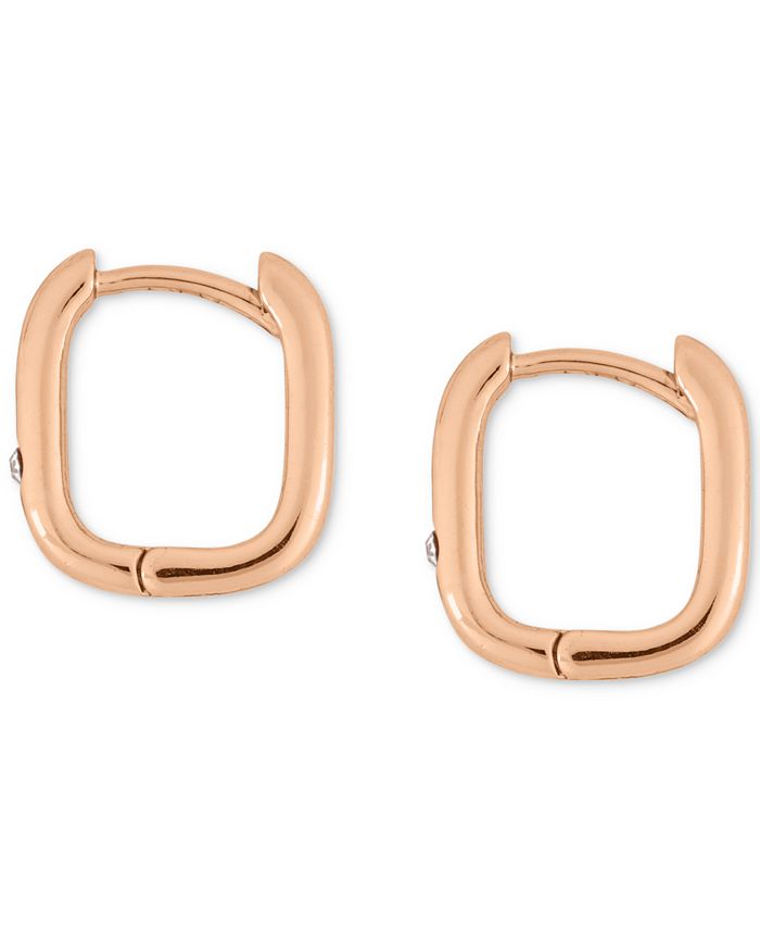 Lucky Brand Tri-Tone 4-Pc. Set Star & Hoop Earrings - Macy's