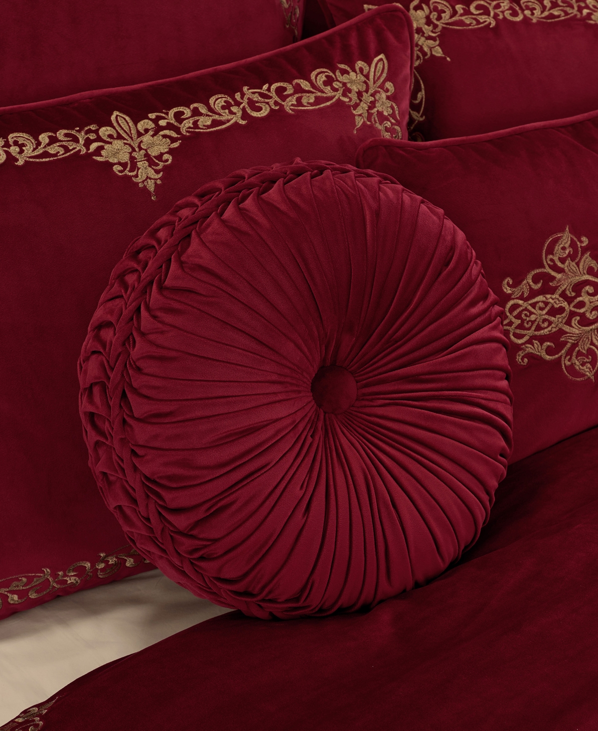 Click here for J Queen New York Noelle Tufted Decorative Pillow... prices