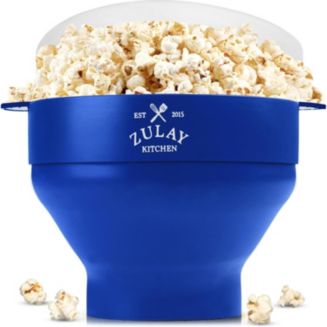 Microwave Popcorn Popper - BPA Free Silicone Popcorn Popper Microwave ...