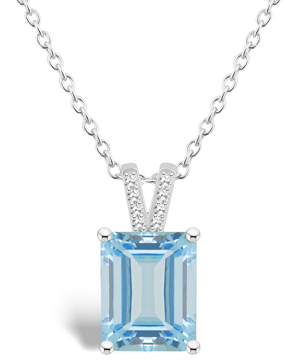 Click here for Macys Womens Sky Blue Topaz (4-1/4 ct.t.w.) and Di... prices
