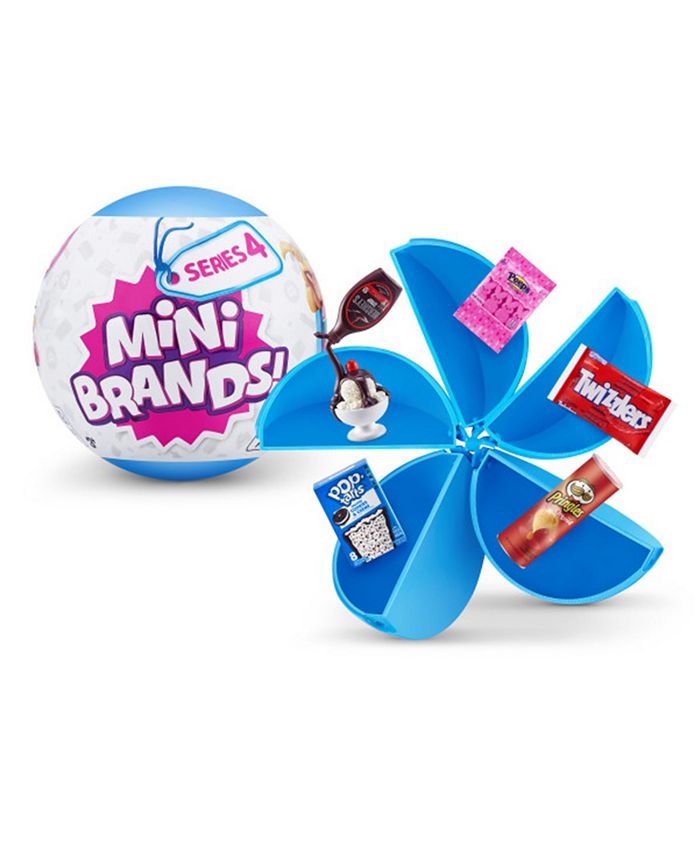 5 Surprise Mini Brands Series 4 Mystery Capsule - Macy's
