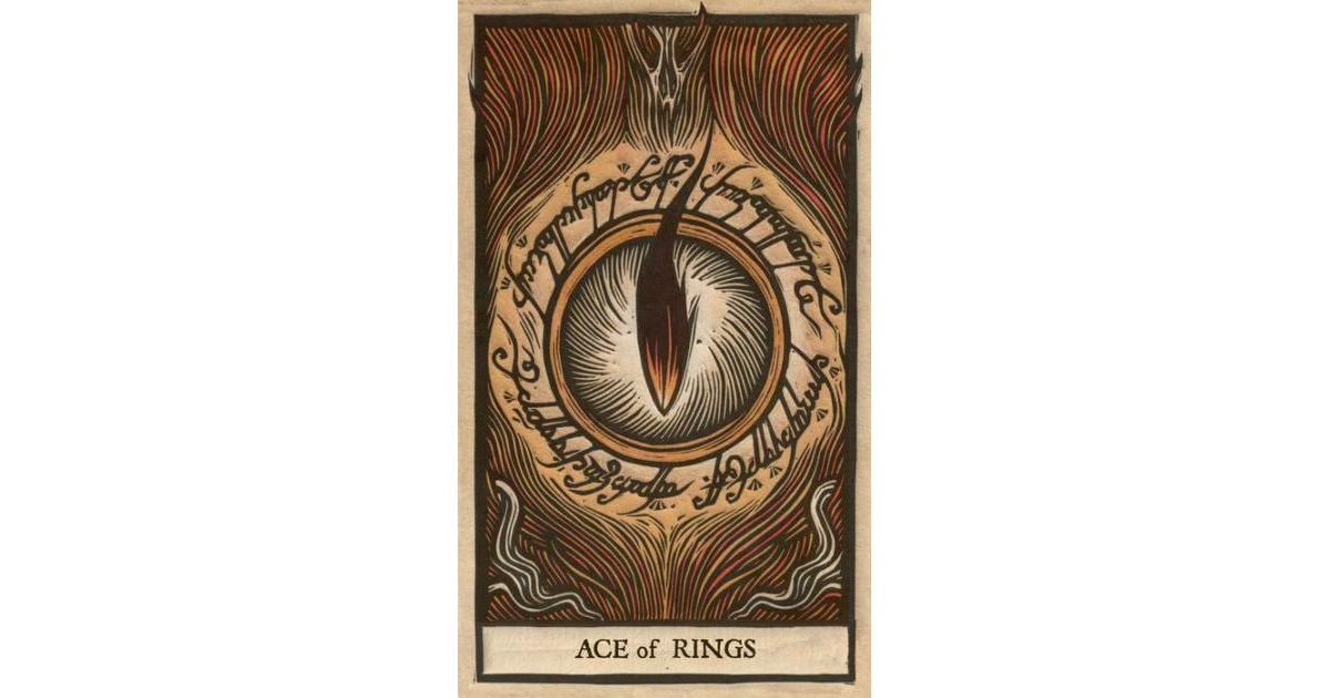 Barnes & Noble The Lord of the Rings Tarot Deck and Guide by Casey ...