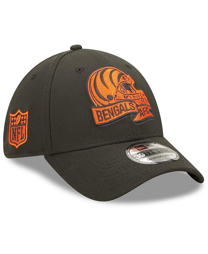 New Era Men's Black Cincinnati Bengals 2022 Sideline 39THIRTY Flex Hat ...