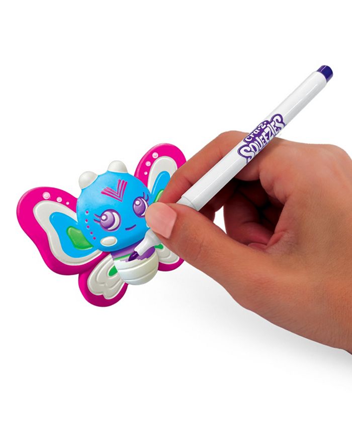 Shimmer 'n Sparkle Cra-Z-Squeezies Color Your Own Squeezie Fun - Macy's