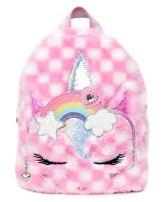 OMG! Accessories Big Girls Gwen Checkerboard Rainbow Crown Mini ...