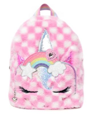 OMG! Accessories Big Girls Gwen Checkerboard Rainbow Crown Mini ...