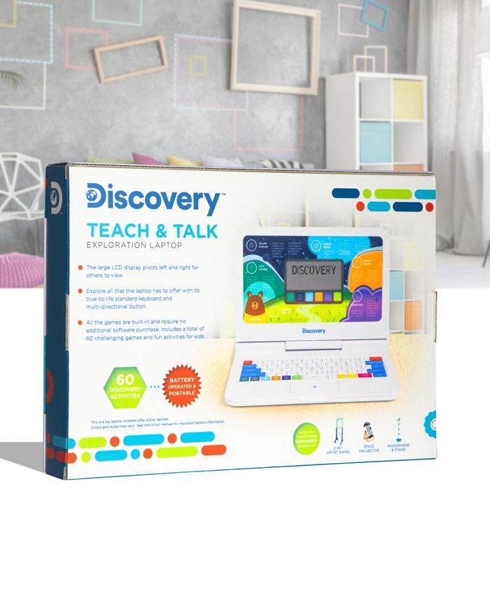 Discovery Kids Teach & Talk Laptop, Educational Interactive Computer ...