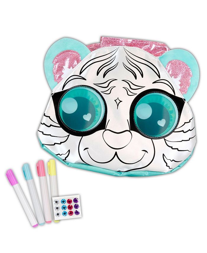 Tara Toy Glam Girl Color N Style Tiger Messenger Bag Purse Decoration ...