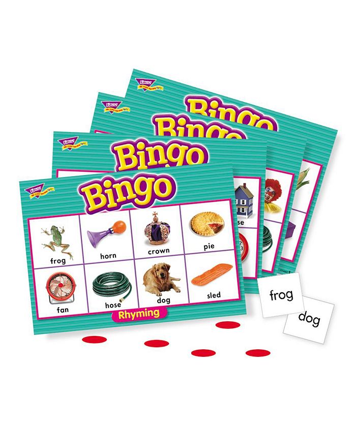 Trend Enterprises Rhyming Bingo Game, Set of 303 - Macy's