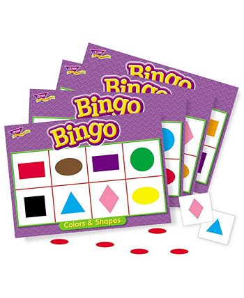 Trend Enterprises Trend Colors Shapes Bingo Game - Macy's