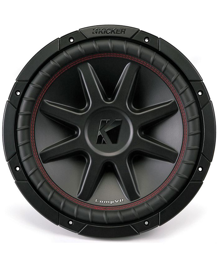 KICKER 12 inch subwoofer with dual 4-ohm voice coils - Macy's