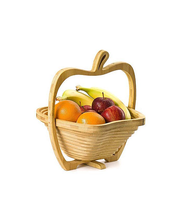 Bonnie & Pop Bonnie and Pop Dried Fruit Apple Tray, Trivet, and Fruit ...