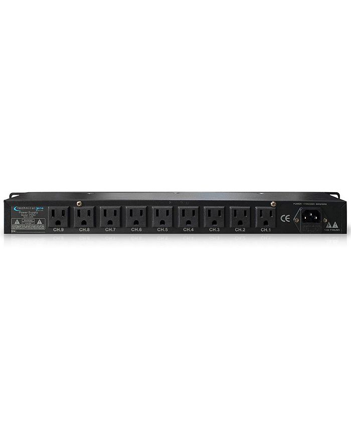 Technical Pro Rack Mount Power Supply with 5V USB Charging Port - Macy's