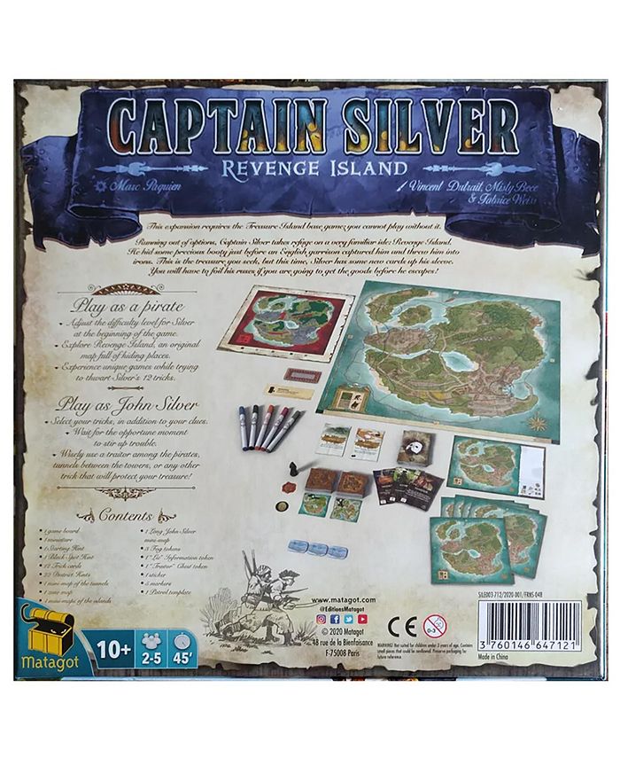 Asmodee North America, Inc. Asmodee Editions Treasure Island Captain ...
