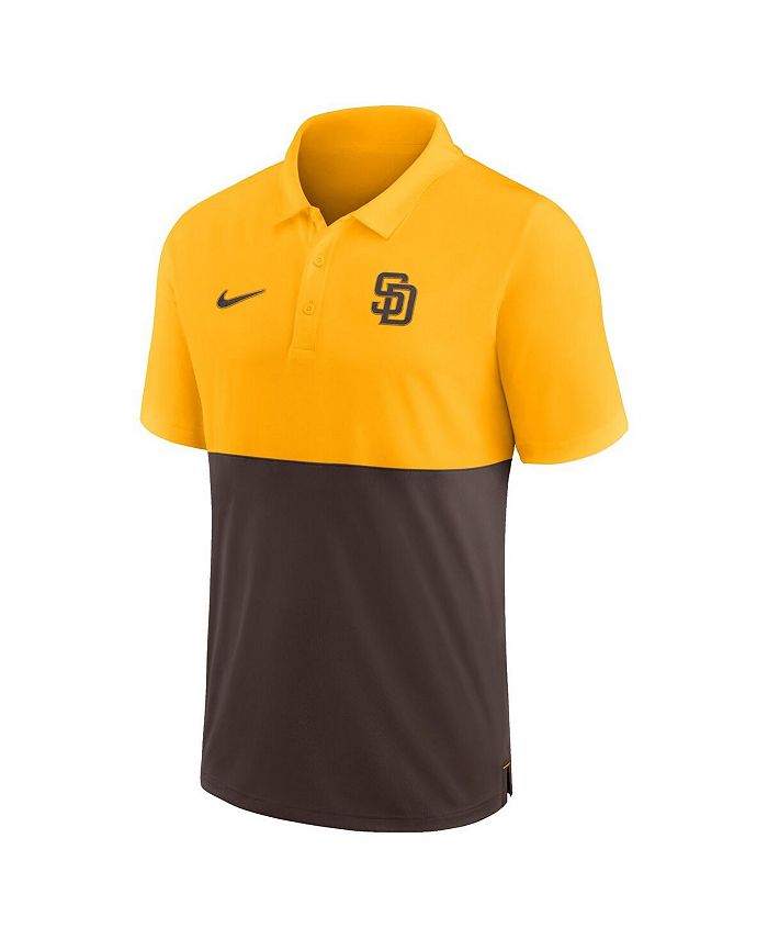 Nike Men's Gold, Brown San Diego Padres Team Baseline Striped ...