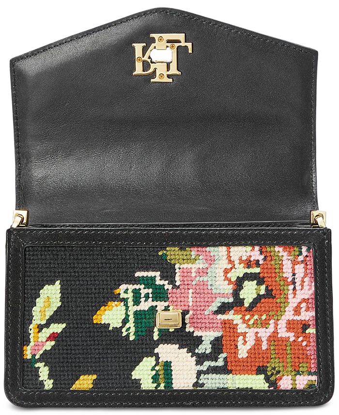 Lauren Ralph Lauren Needlepoint Taylor Convertible Crossbody Bag - Macy's