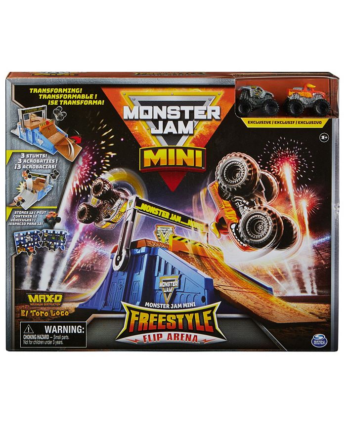 Monster Jam Freestyle Flip Playset - Macy's