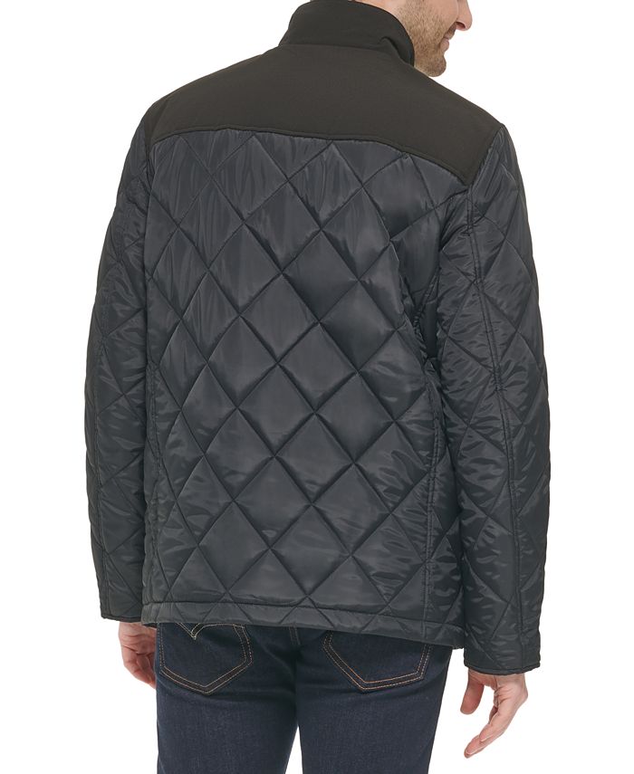 Cole Haan Men's Quilted Barn Jacket - Macy's