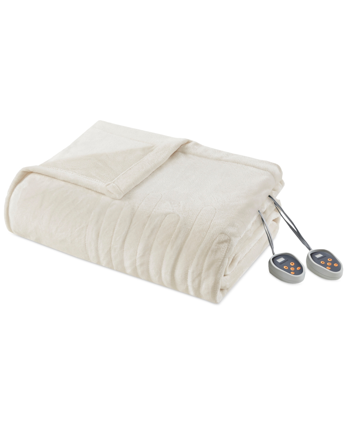 Click here for Beautyrest Plush Blanket  Queen - Ivory prices