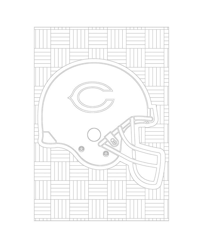 In the Sports Zone NFL Adult Coloring Book, Chicago Bears - Macy's
