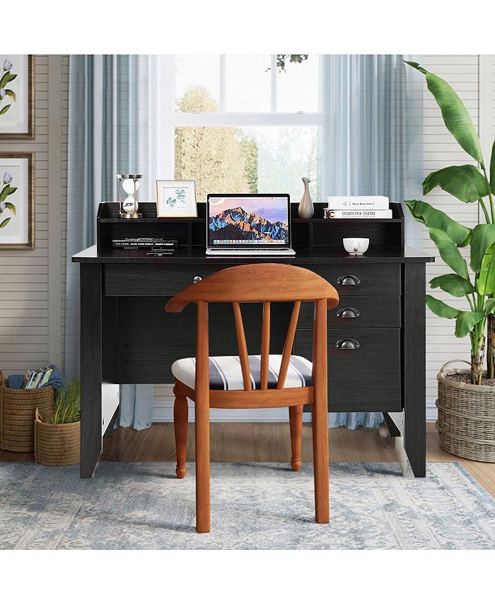 Costway Computer Desk PC Laptop Writing Table Workstation Home - Macy's
