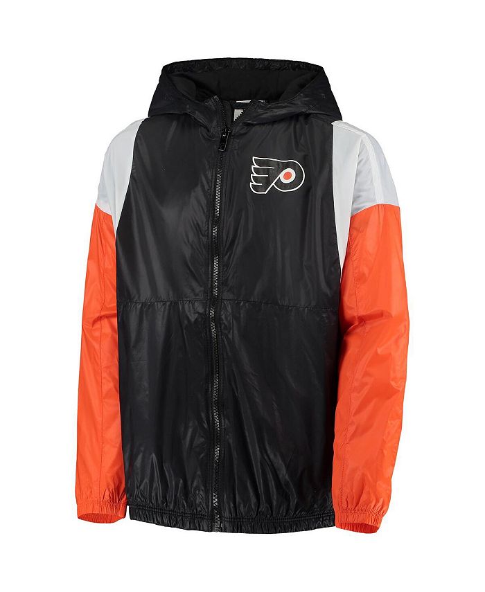 Outerstuff Big Boys Black Philadelphia Flyers Stadium Colorblock Full ...