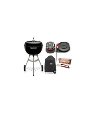 Weber 18-Inch Original Kettle Charcoal Grill Black - Macy's