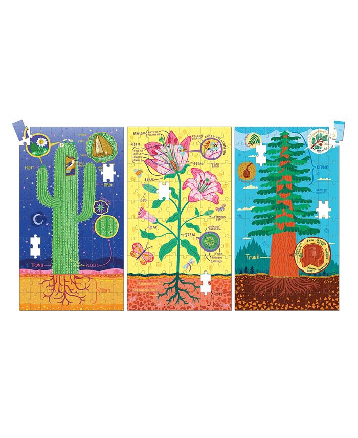 Mudpuppy Anatomy Science Plants and Animals Puzzle Set - Macy's