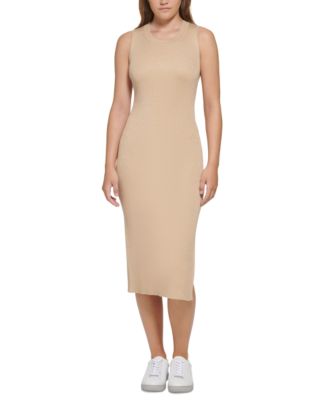 Calvin Klein Jeans Women's Muscle Tank Midi Dress - Macy's