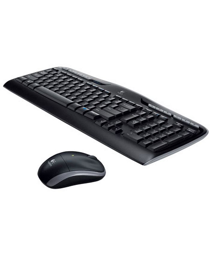 Logitech Mk320 Wireless Keyboard And Mouse Combo Black - Macy's