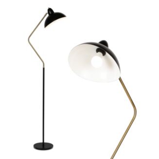 Brightech Swoop 69" LED Reading Floor Lamp with Adjustable Head - Macy's