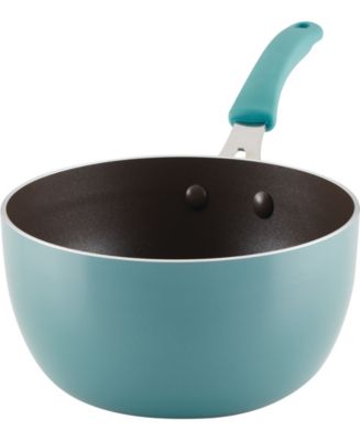 Rachael Ray Cook + Create Aluminum Nonstick Saucier Pan, 3 Quart - Macy's