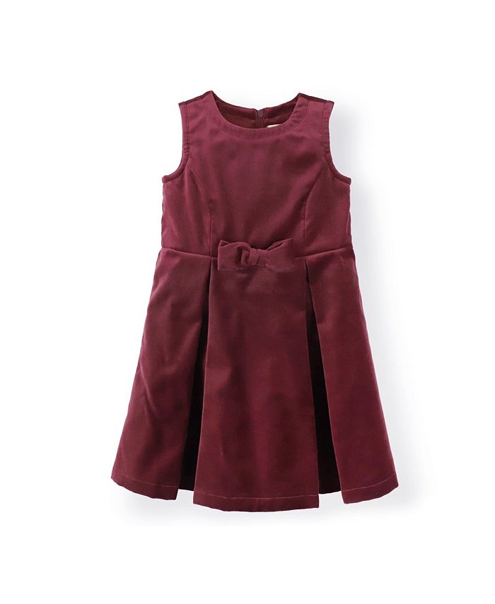 Hope & Henry Big Girls Sleeveless Bow Front Jumper - Macy's