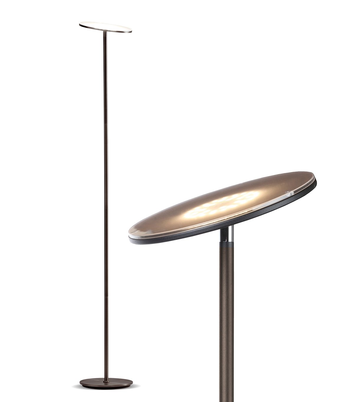 Click here for Sky 63" Super Bright Led Torchiere Modern Flo... prices