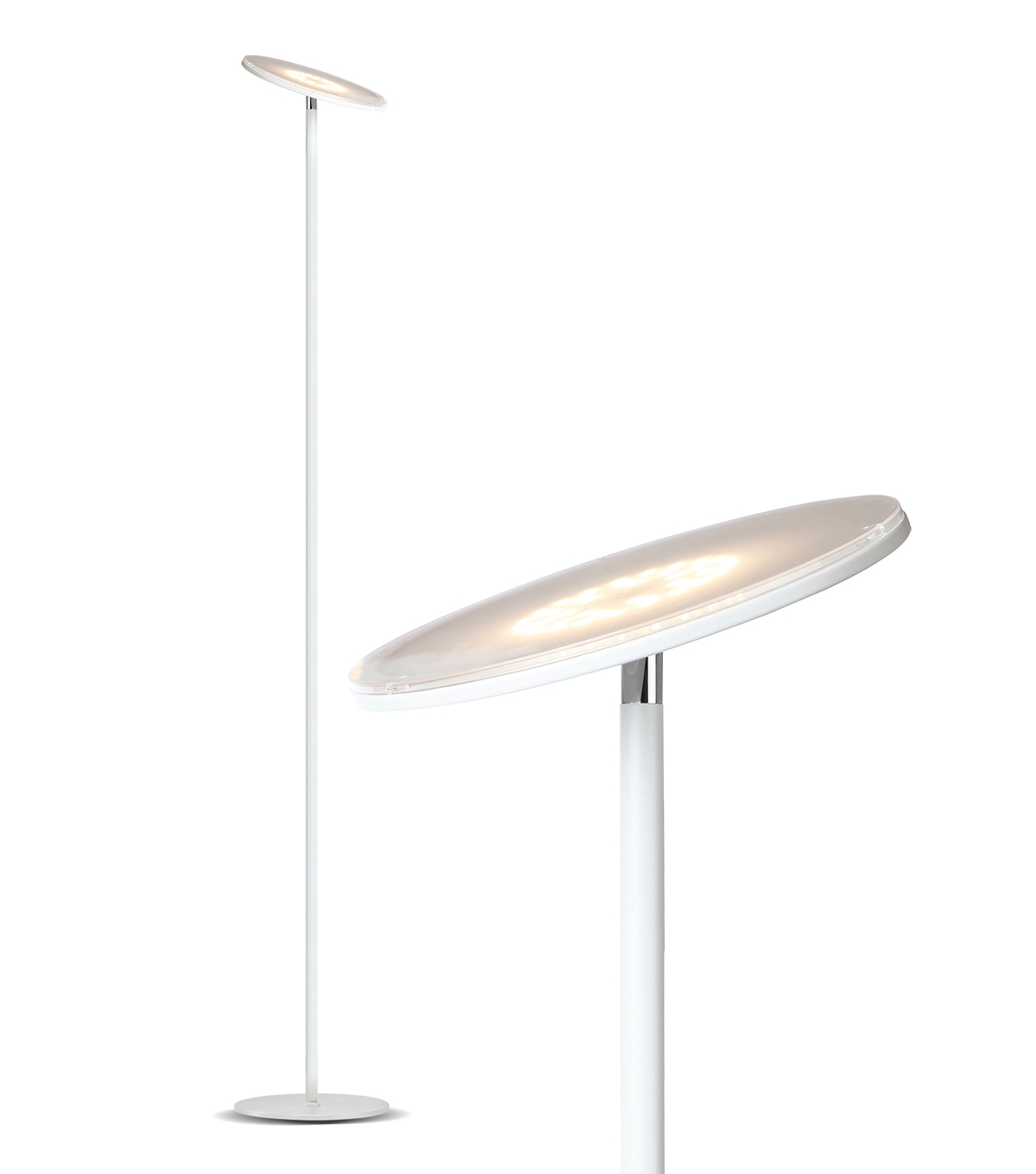 Click here for Sky 63" Super Bright Led Torchiere Modern Flo... prices