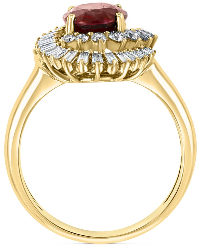 EFFY Collection EFFY® Ruby (1-7/8 ct. t.w.) & Diamond (5/8 ct. t.w ...