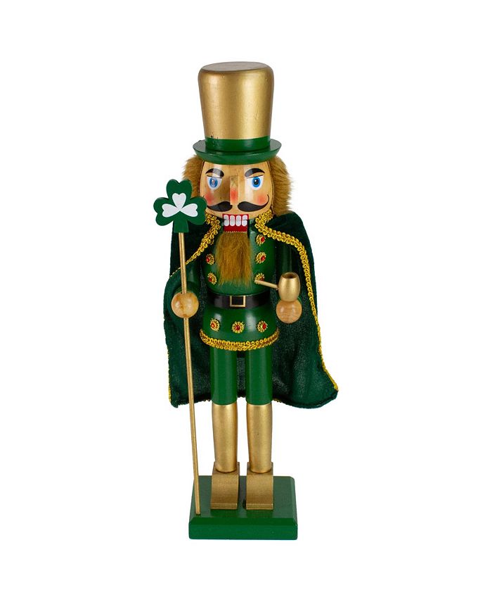 Northlight Luck of the Irish Christmas Nutcracker, 15" - Macy's