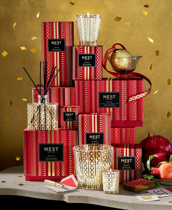 NEST New York Holiday 3-Wick Candle, 21.1 oz. - Macy's