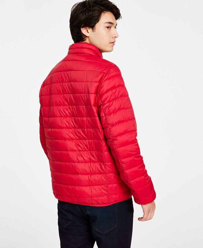 Club Room Men's Quilted Packable Puffer Jacket, Created for Macy's - Macy's