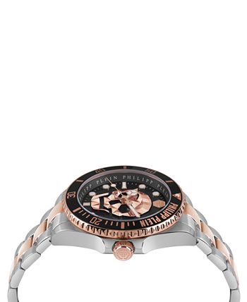 Philipp Plein Men's The $kull Two Tone Stainless Steel Bracelet Watch ...