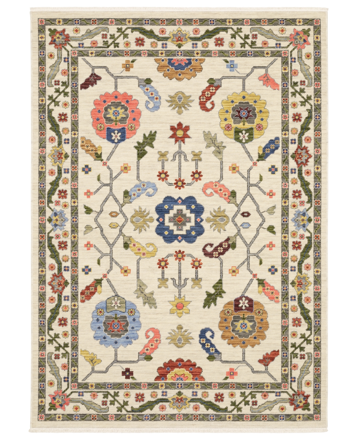 Click here for Oriental Weavers Lucca 5506W 2 x 3 Area Rug - Ivor... prices