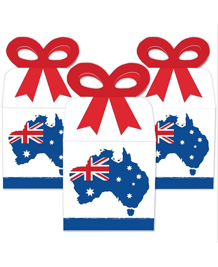 Big Dot Of Happiness Australia Day Square Favor T Boxes Gday