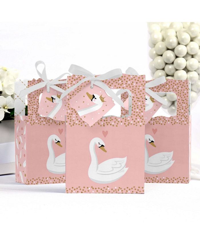Big Dot of Happiness Swan Soiree - White Swan Baby Shower or Birthday ...