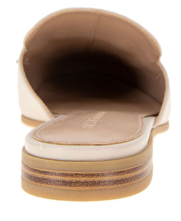 BCBGeneration Women's Zorie Tailored Slip-On Loafer Mules - Macy's