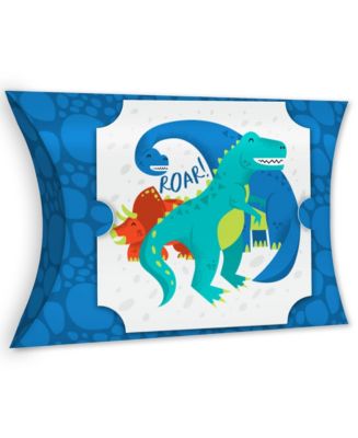Big Dot of Happiness Roar Dinosaur - Favor Gift Boxes - Dino Mite Trex ...